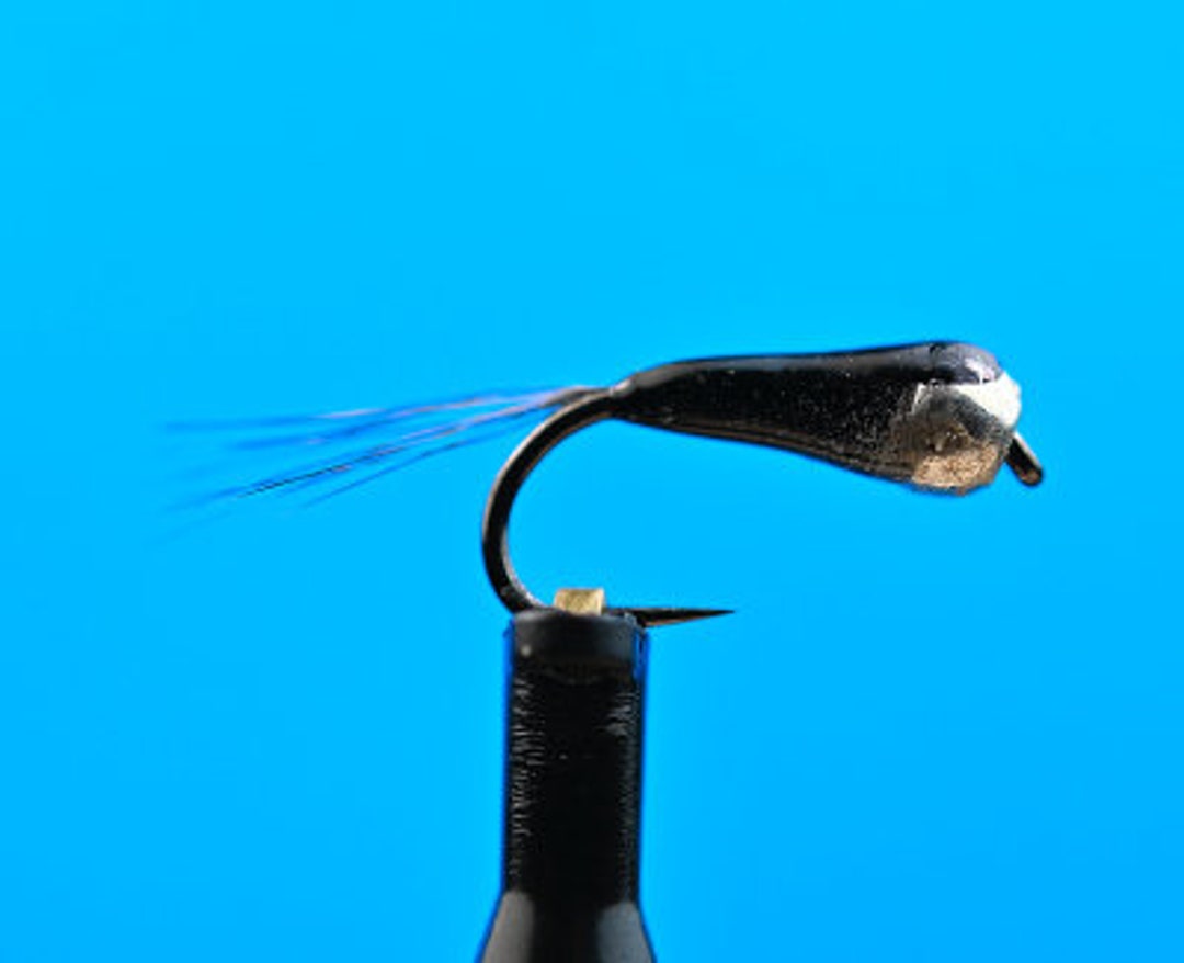 Tungsten Perdigon Fly Black Death, Perdigon Nymph, Euro Nymph Flies ...