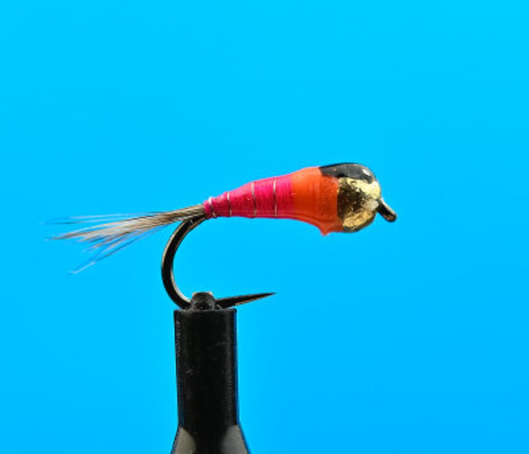 Tungsten Perdigon Fly Pink Quill, Perdigon Fly , Euro Nymph Flies 3 ...