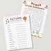 Harvest Party Game Printable for Classrooms, Harvest Scattergories ...
