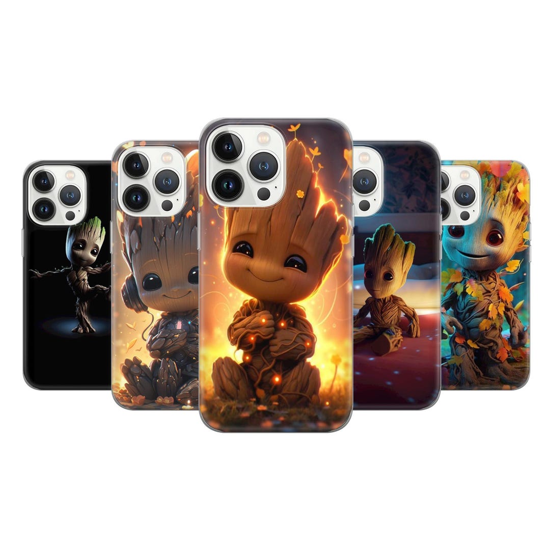 Avengers Superhero Groot Cases Groot Cover for iPhone 15 14 13 12 Pro ...