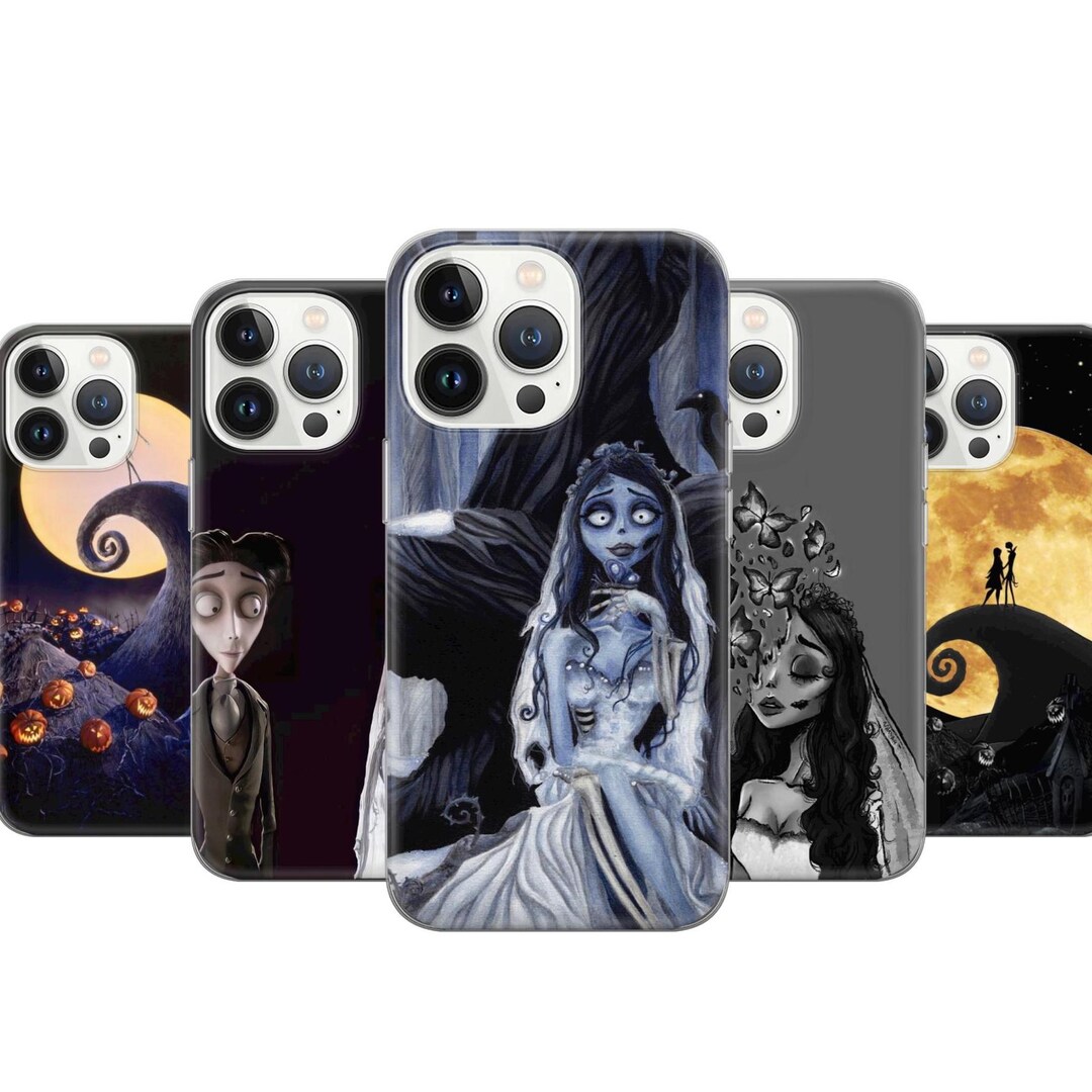 Corpse Bride Phone Cases Gothic and Tim Burton Inspired Fits iPhone 15 ...