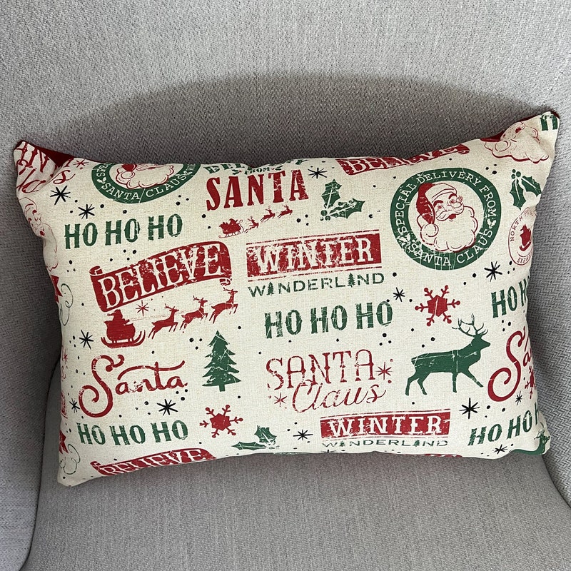 Christmas Pillow Covers - Etsy