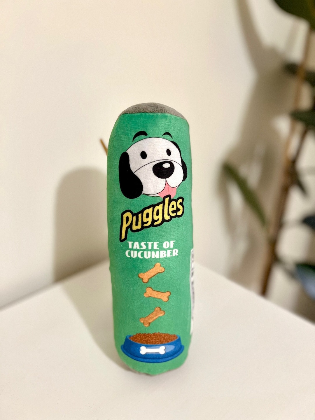 Puggle Pringles | Squeaky Tug Toy - Etsy UK