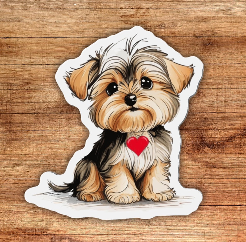 Yorkie Lovers Magnets, Dog Mom Magnets, Yorkie Poo Gifts, Teacup Yorkie ...