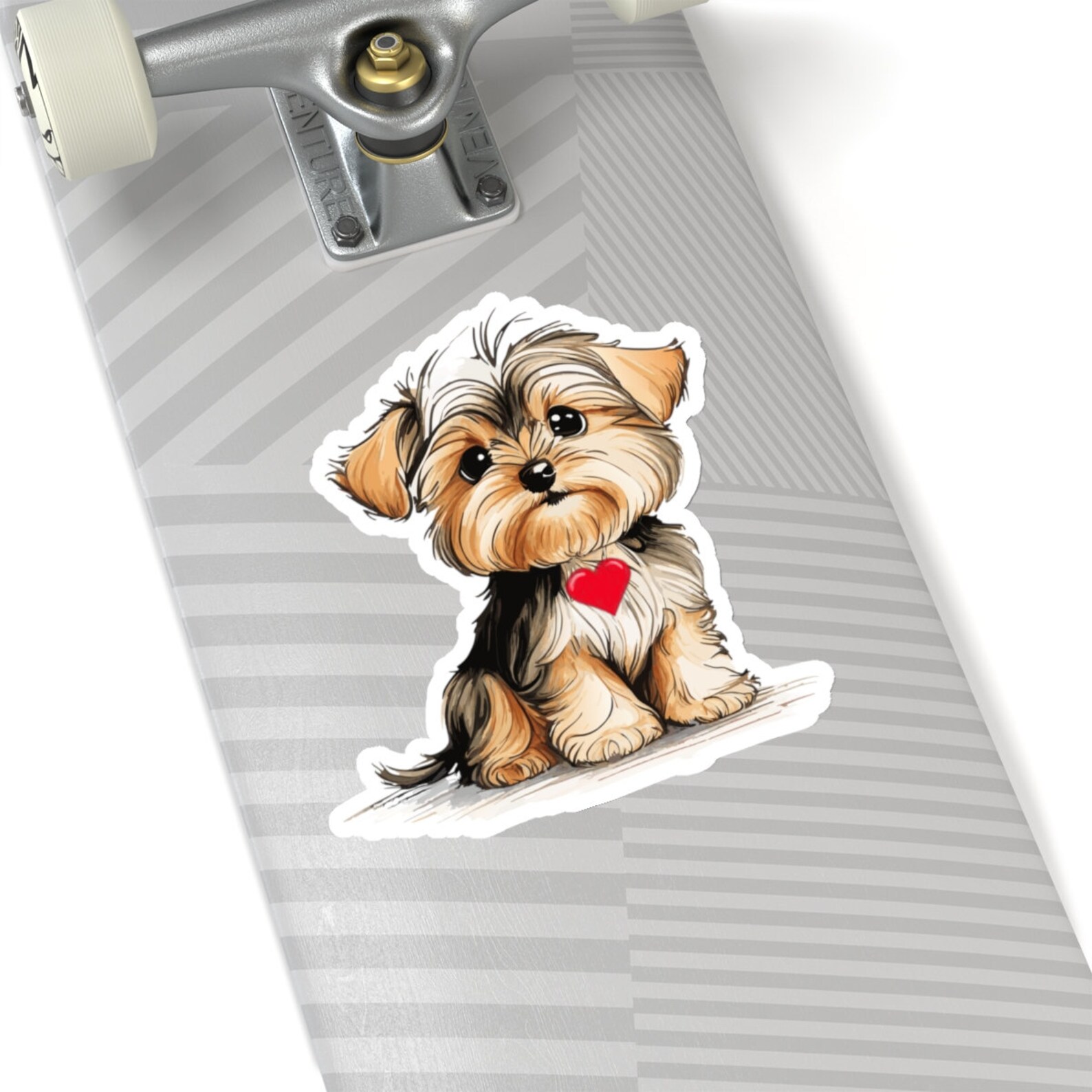 Yorkie Lovers Stickers, Dog Lovers Stickers, Cute Dog Indoor Stickers ...
