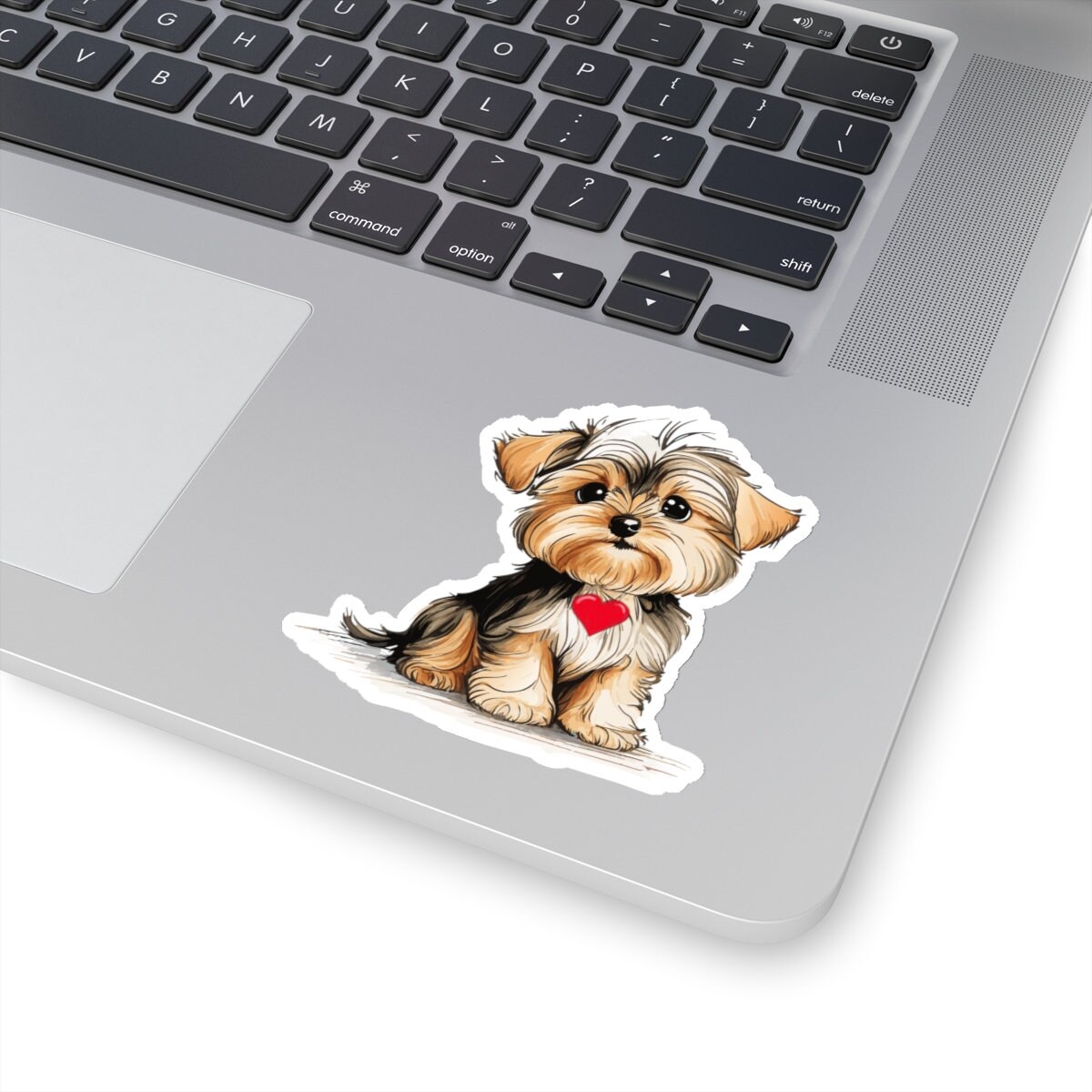 Yorkie Lovers Stickers, Dog Lovers Stickers, Cute Dog Indoor Stickers ...