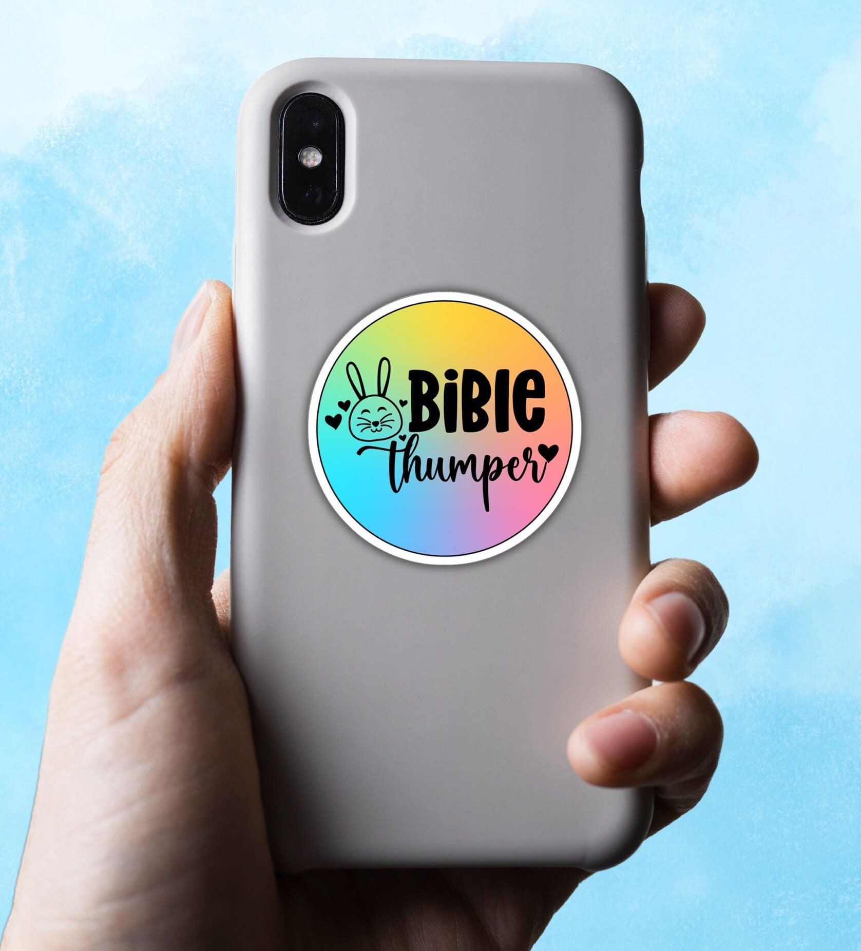Bible Thumper Sticker, Best Selling Christian Stickers, Happy Christian ...