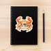 Crab Stickers, Sea Creatures Stickers, Funny Crab Indoor Stickers, Crab ...