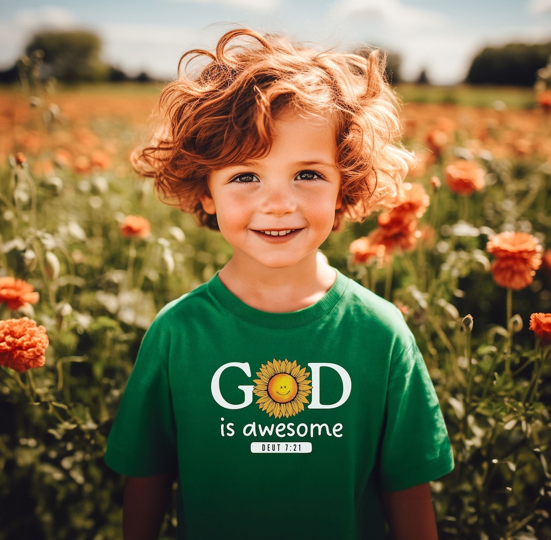 Kids Christian Shirt, Bible Verse Kids Shirt, Kids Faith Shirt, Youth ...