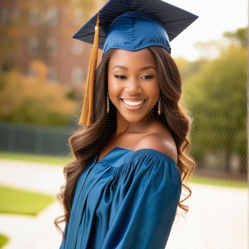 African American, Grad Models, PNG Files, Digital Downloads, Graduation ...