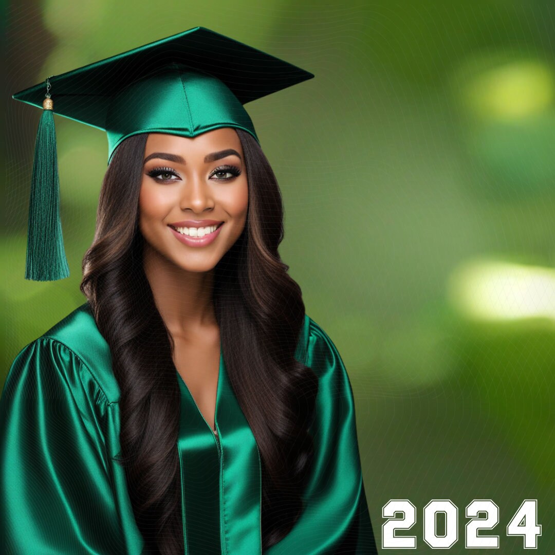 African American, Grad Models, PNG Files, Digital Downloads, Graduation ...