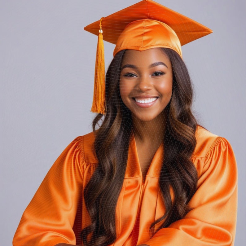 African American, Grad Models, PNG Files, Digital Downloads, Graduation ...