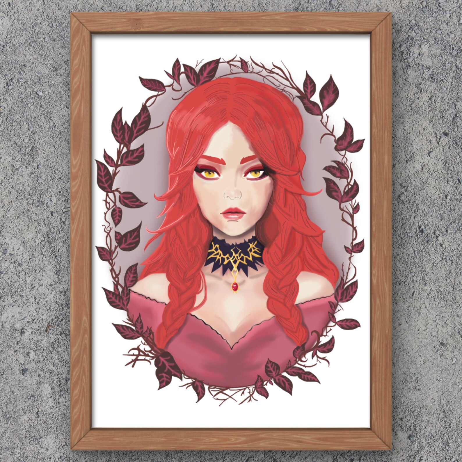Magical Woman Wall Art Fantasy Print Mystical Home Decor Witch ...