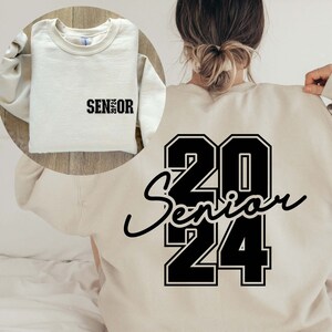 Graduate Sweatshirt, Senior 2024 Shirt, Class of 2024 Shirt, High ...