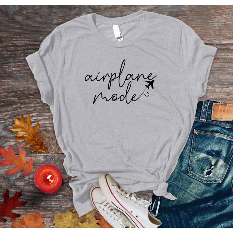 Airplane Mode Shirt, Airplane Mode Sweatshirt, Travel Shirt, Vacation ...