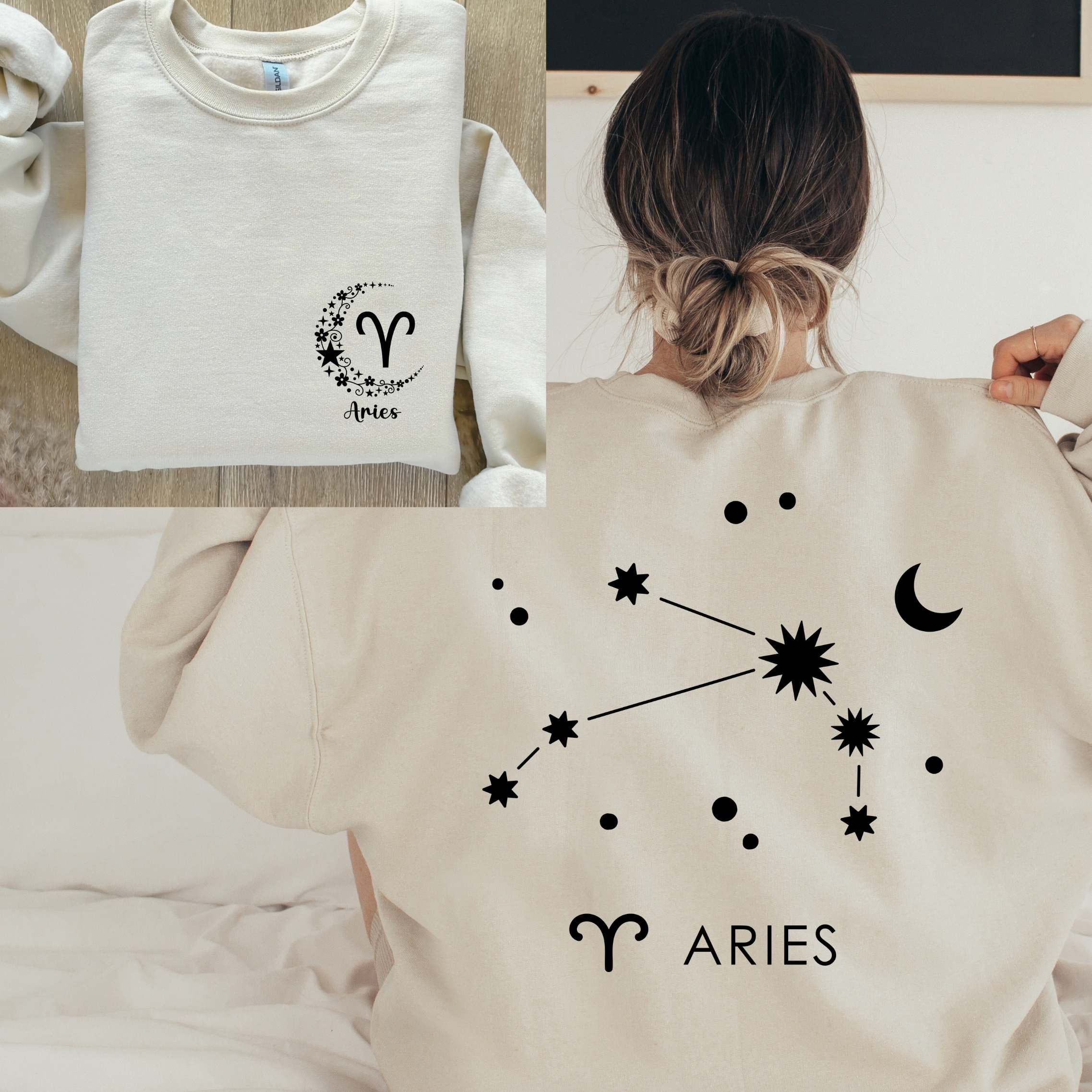 Zodiac Astrology Sweatshirt, Custom Horoscope Hoodie, Scorpio Birthday ...