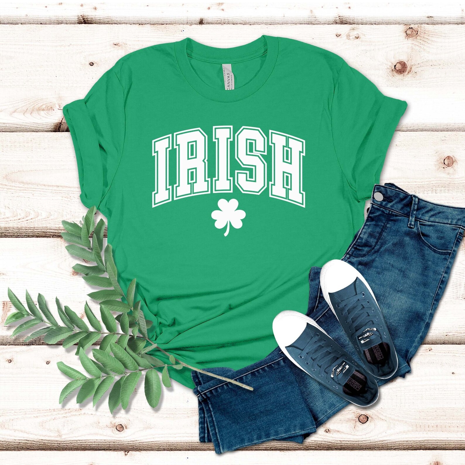 Irish Clover Sweatshirt, St Patricks Day Shirt, Shamrock Irish Shirt ...