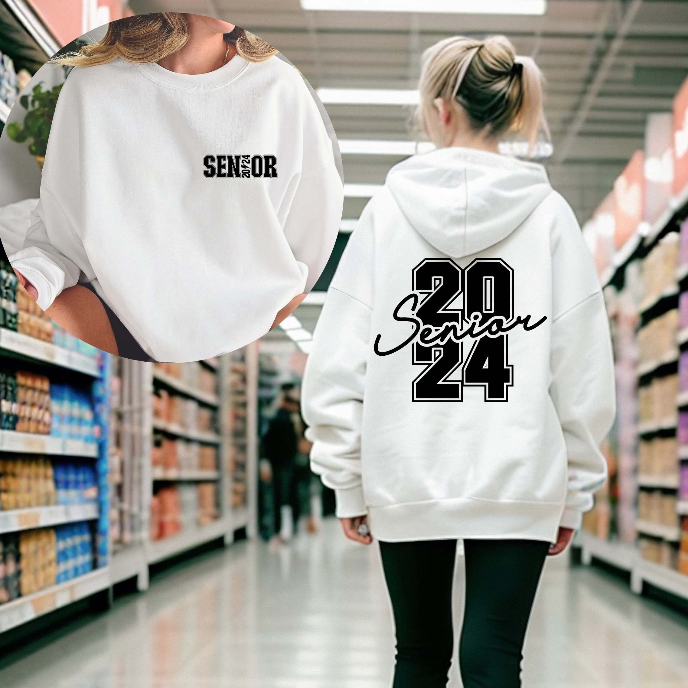Graduate Sweatshirt, Senior 2024 Shirt, Class of 2024 Shirt, High ...
