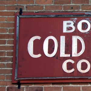Bozeman Cold Storage Sign Framed Photo: Montana Western Wall Art - Etsy