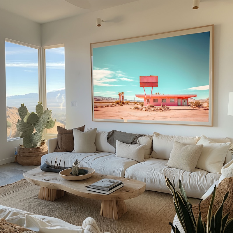 Framed Desert Wall Art - Etsy