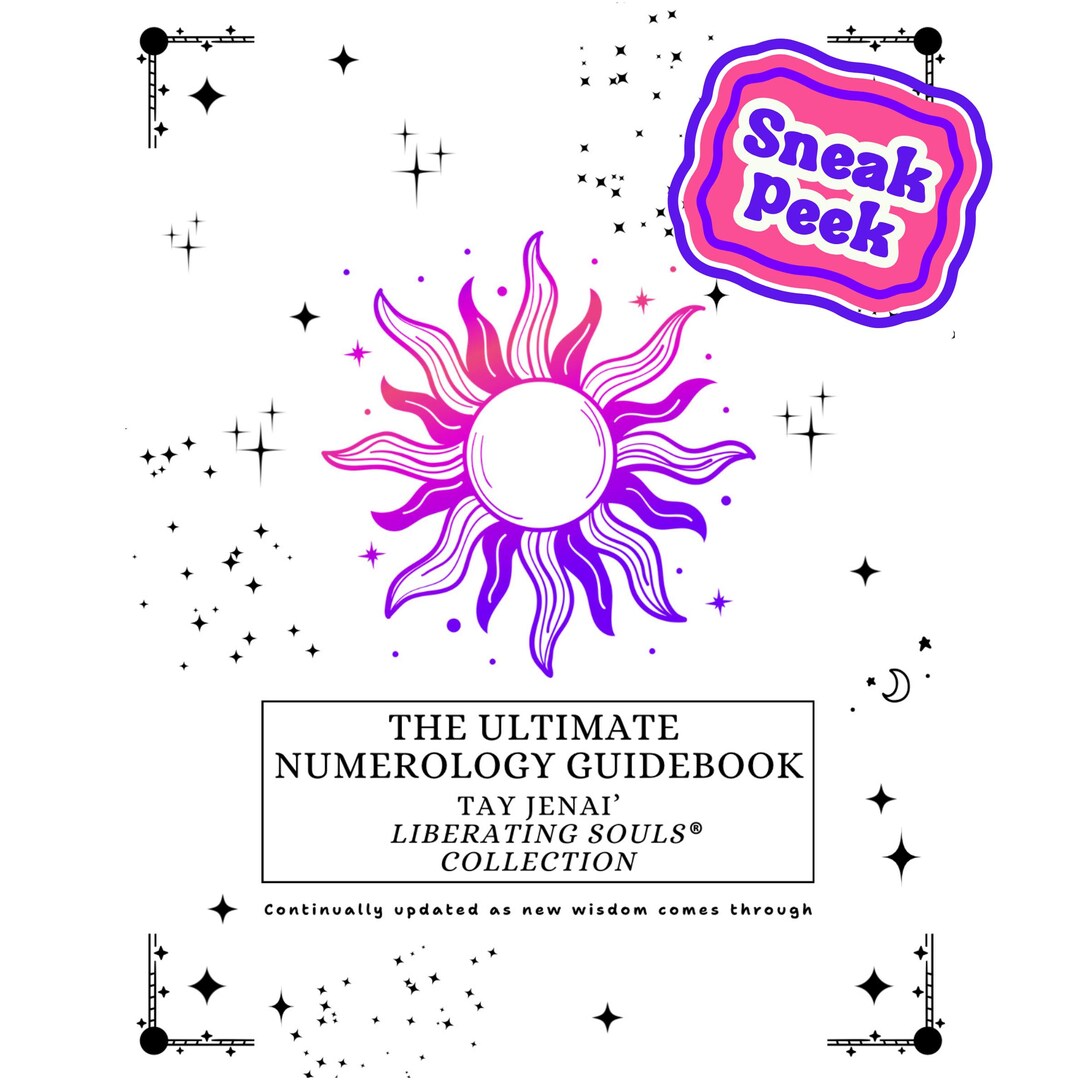 Numerology Oracle Card Deck + Digital Guidebook - Etsy