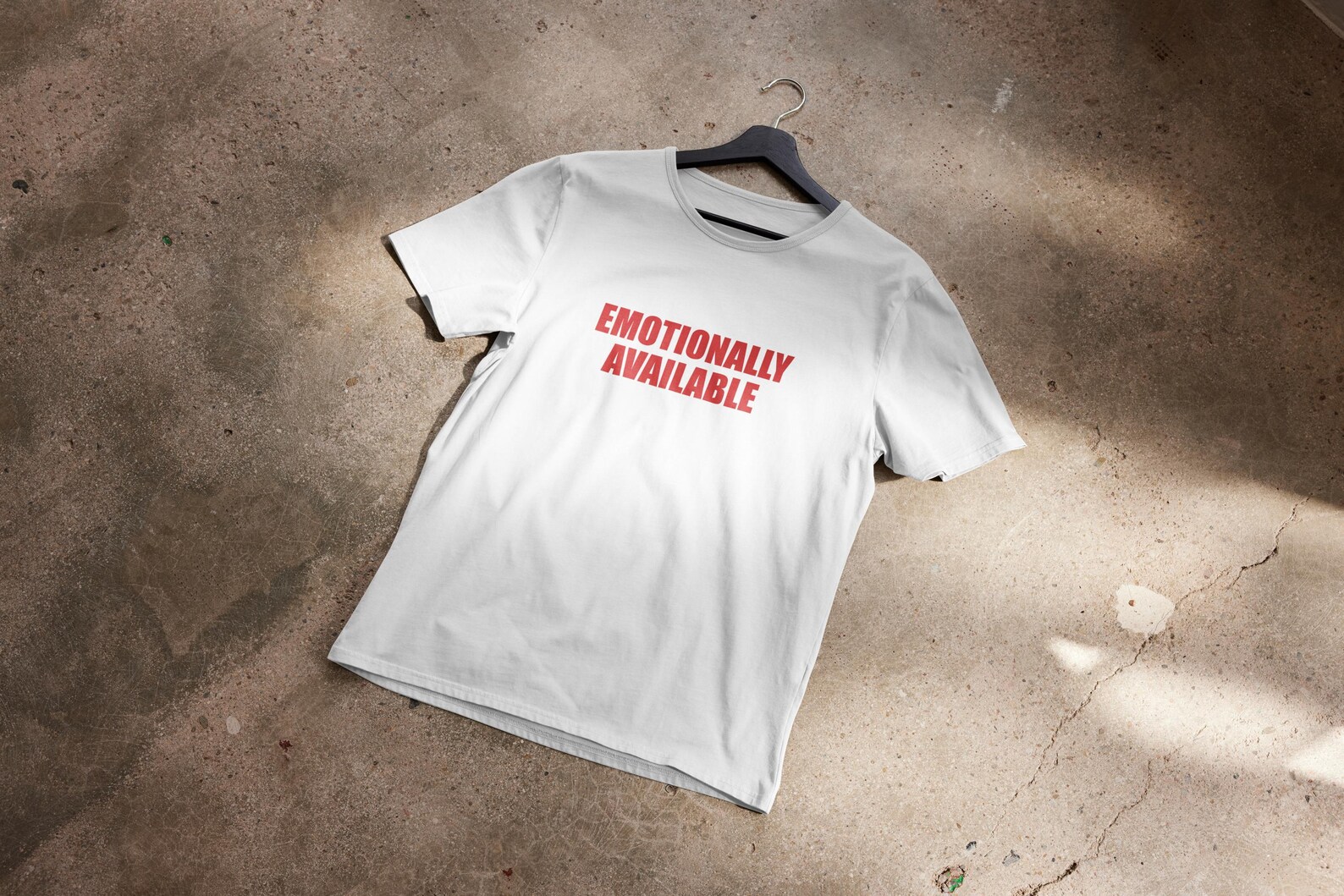Emotionally Available T-shirt – Y2K Meme Graphic Tee - Etsy