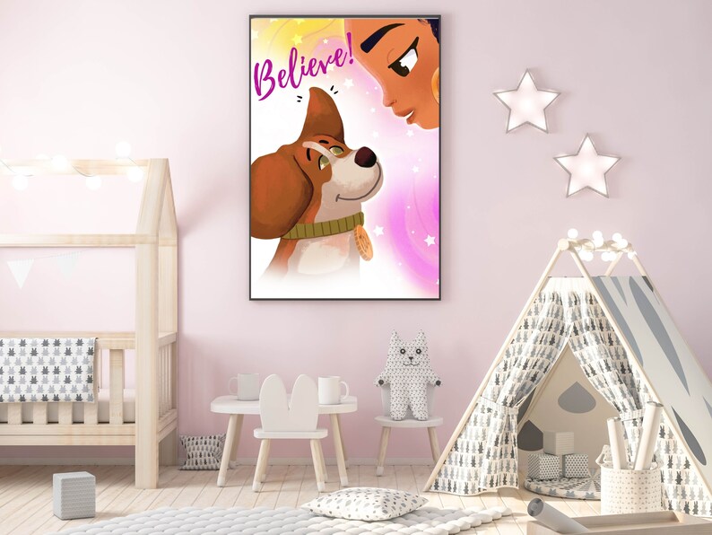 Inspirational Wall Art for Children, Birthday Gift, Christmas Gift ...