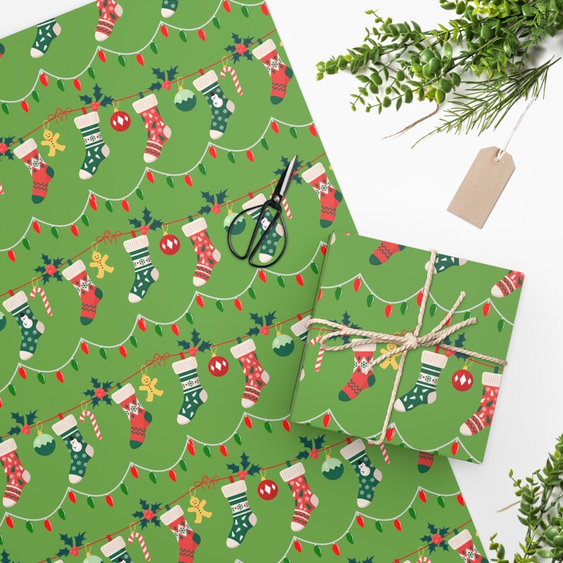 Christmas Wrapping Paper - Etsy