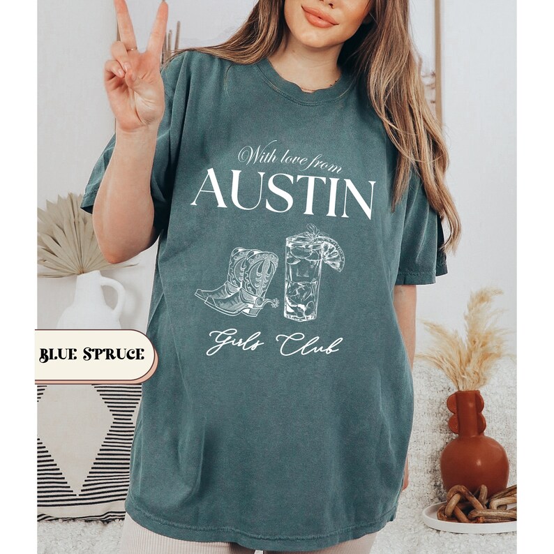 Austin Girls Club Shirt, Austin Bachelorette Party, Austin Girls Trip ...