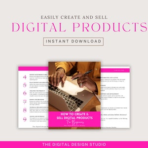 How to Create and Sell Digital Products Guide | Done for You | Master Resell Rights (MRR) and ...