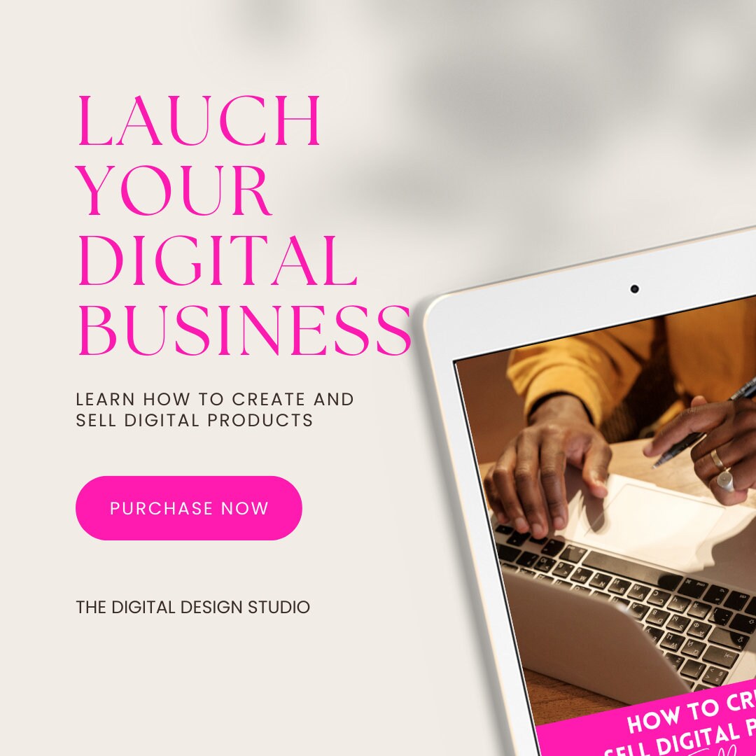 How to Create and Sell Digital Products Guide Digital Product Guide Canva Download Canva ...