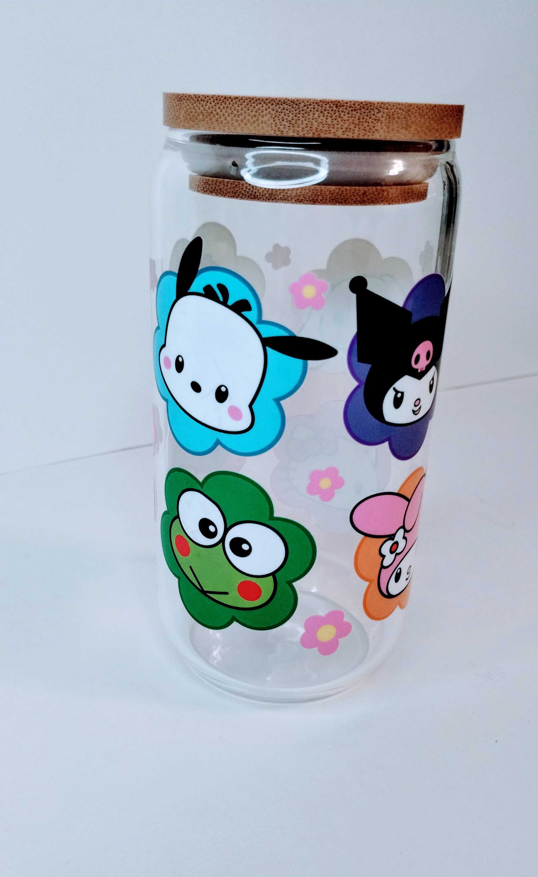 Character Glass Cup - Etsy