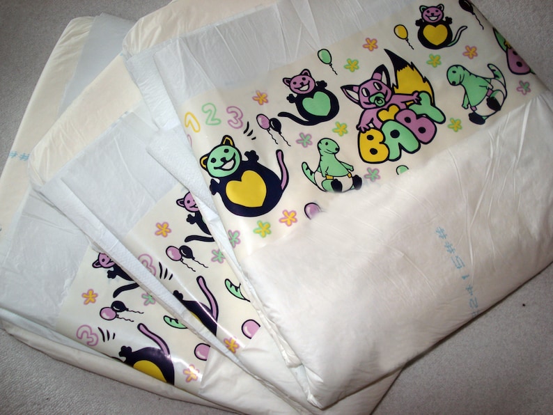 Hand Drawn ABDL Diapertape to Download, Print Out and Stick on Your Own ...