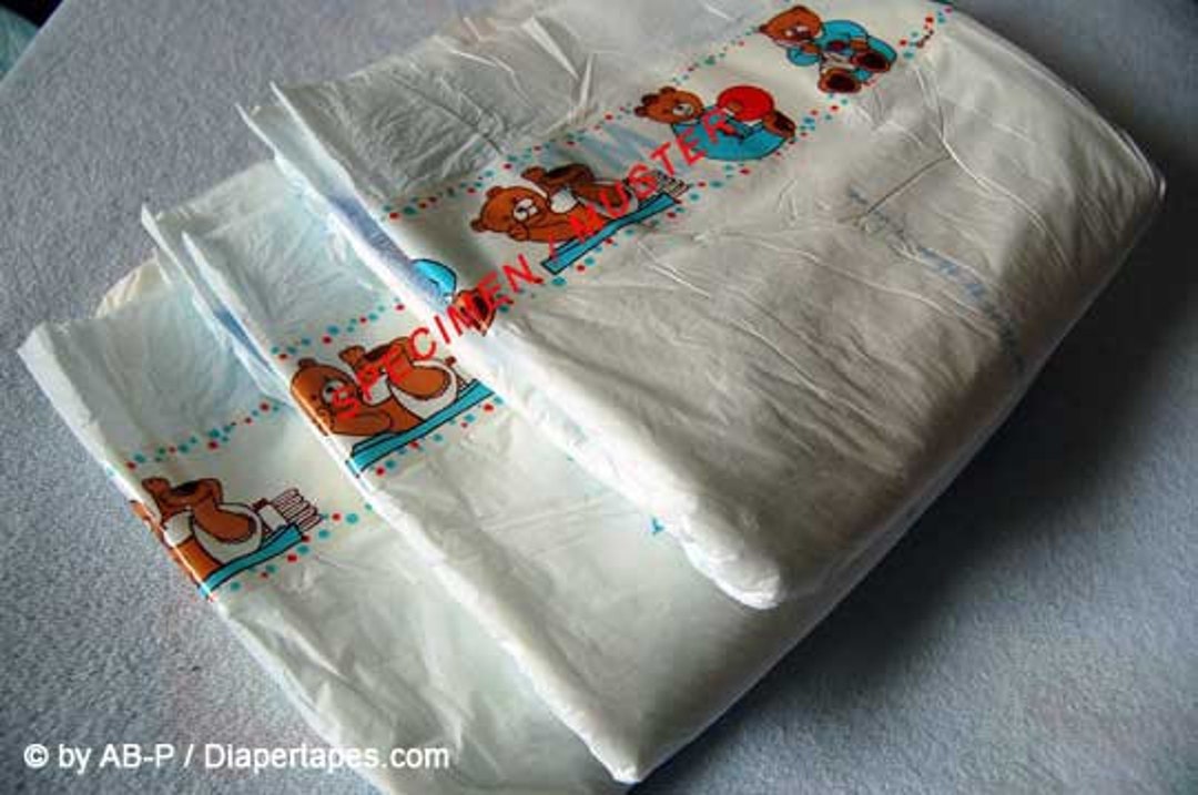 Hand Drawn Abdl Diapertape To Print Out And Stick On Your Own Diaper Etsy
