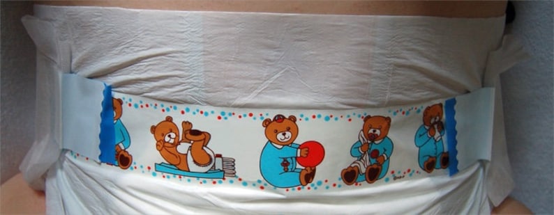 Hand Drawn ABDL Diapertape to Download, Print Out and Stick on Your Own ...