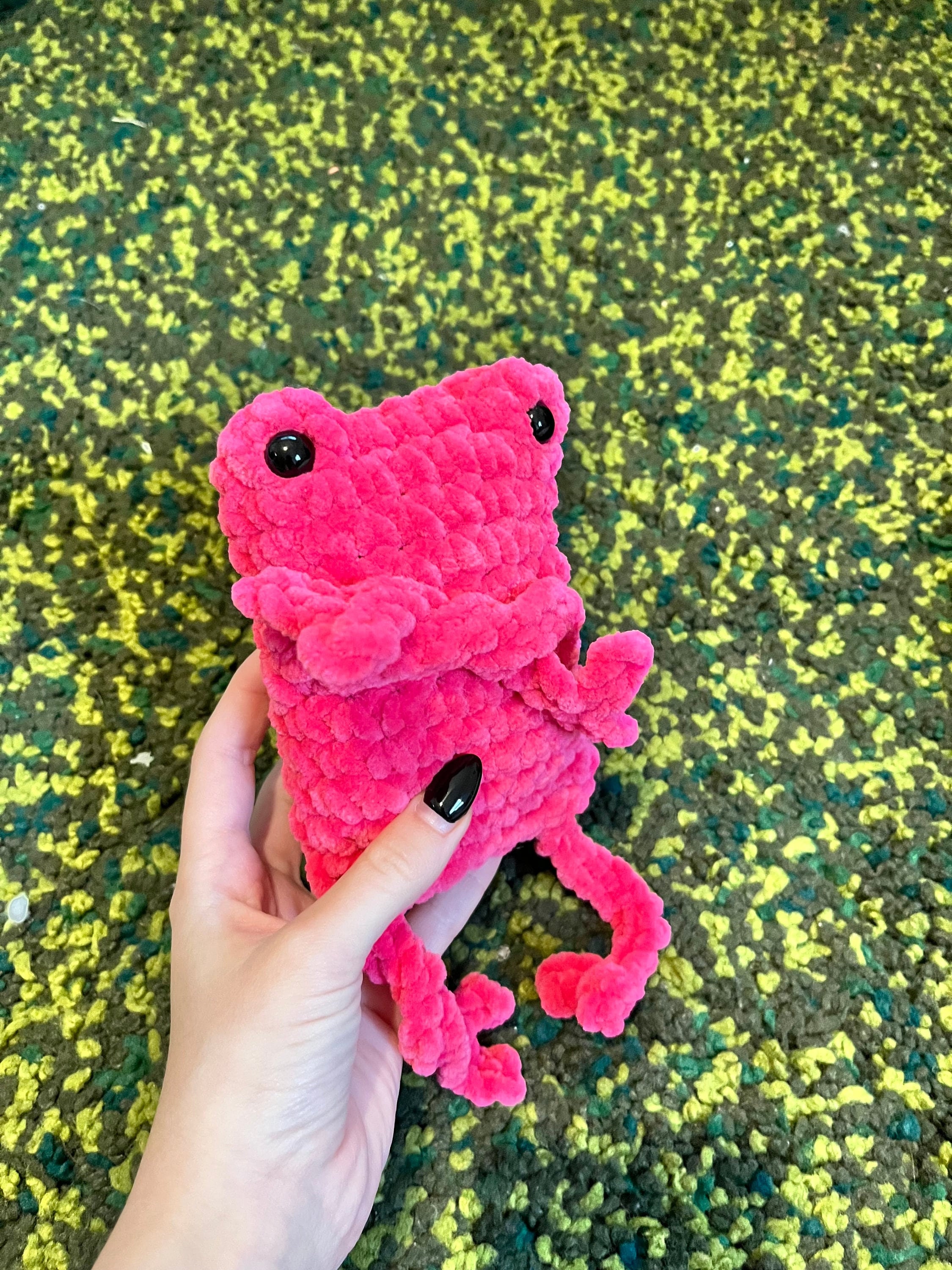 Leggy Frogs Crochet Plushie - Etsy