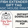 Fish Extender Fun Printable FE Tags for Your Cruise Gift Exchange ...