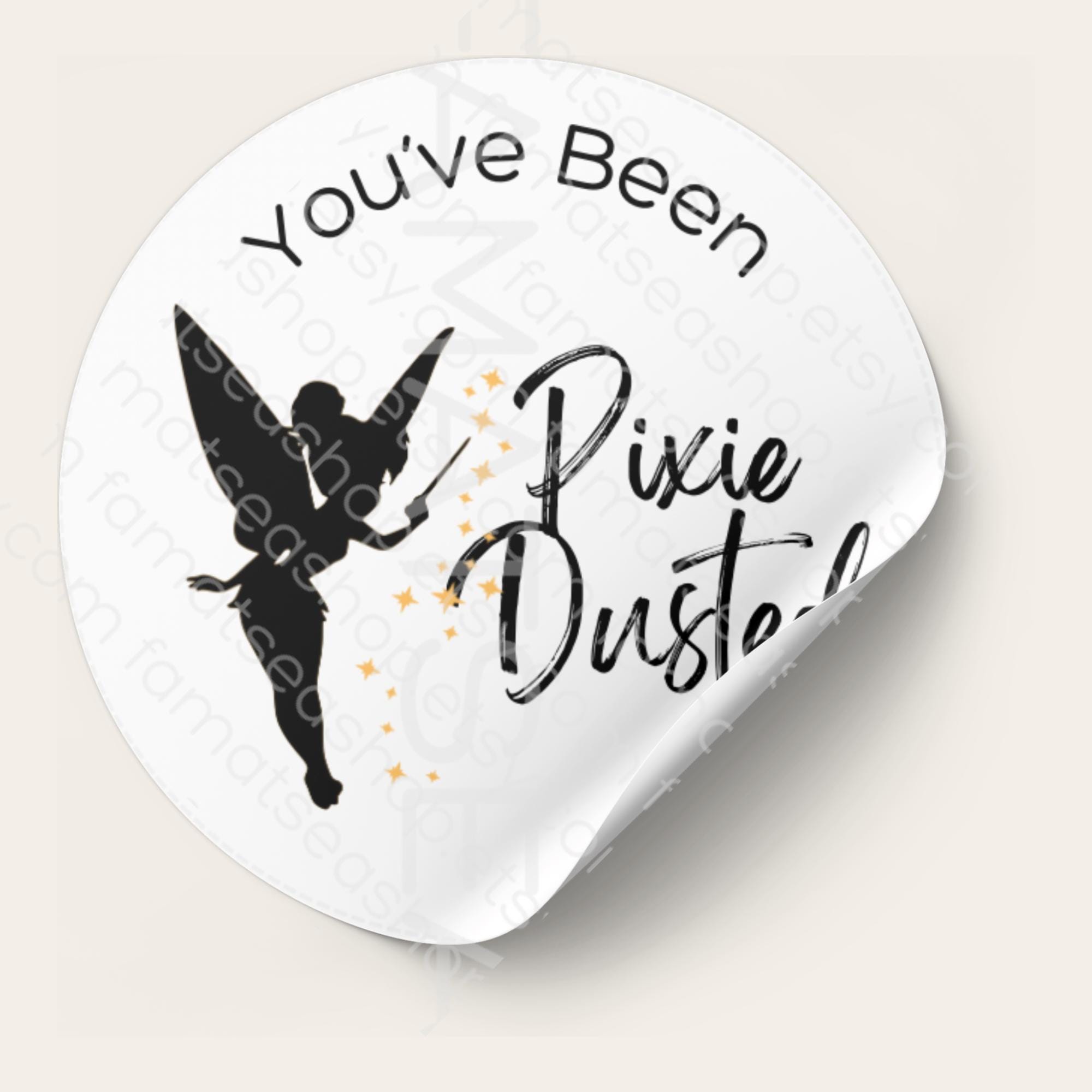 Pixie Dust Stickers Disney Cruise Printable | Fish Extender Gift Labels ...