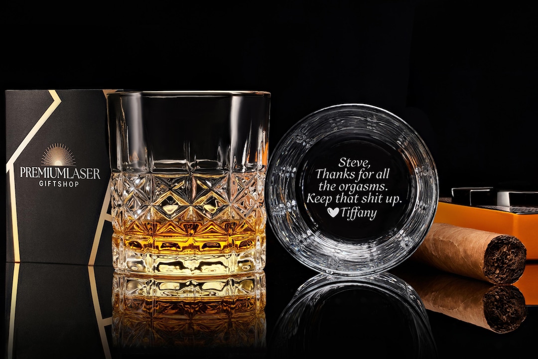 Custom Handwriting Whiskey Glass Christmas Gift for Him - Etsy