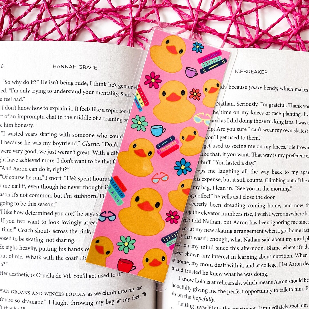 Rubber Duck Essentials Book Mark - Etsy