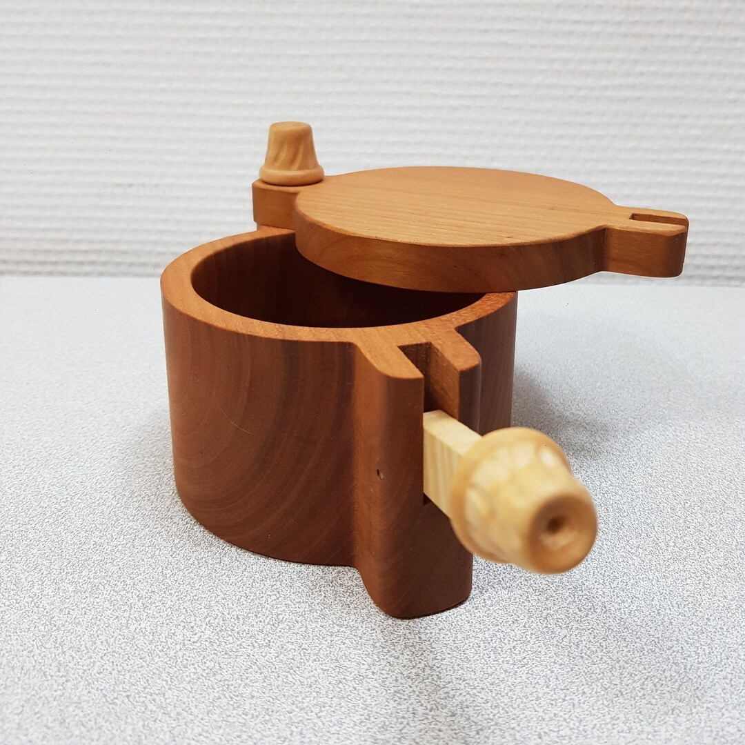 Pivot Box, Sugar Box, Tea Box, Herb Box, Wooden Box, Jewelry Box, Craft ...