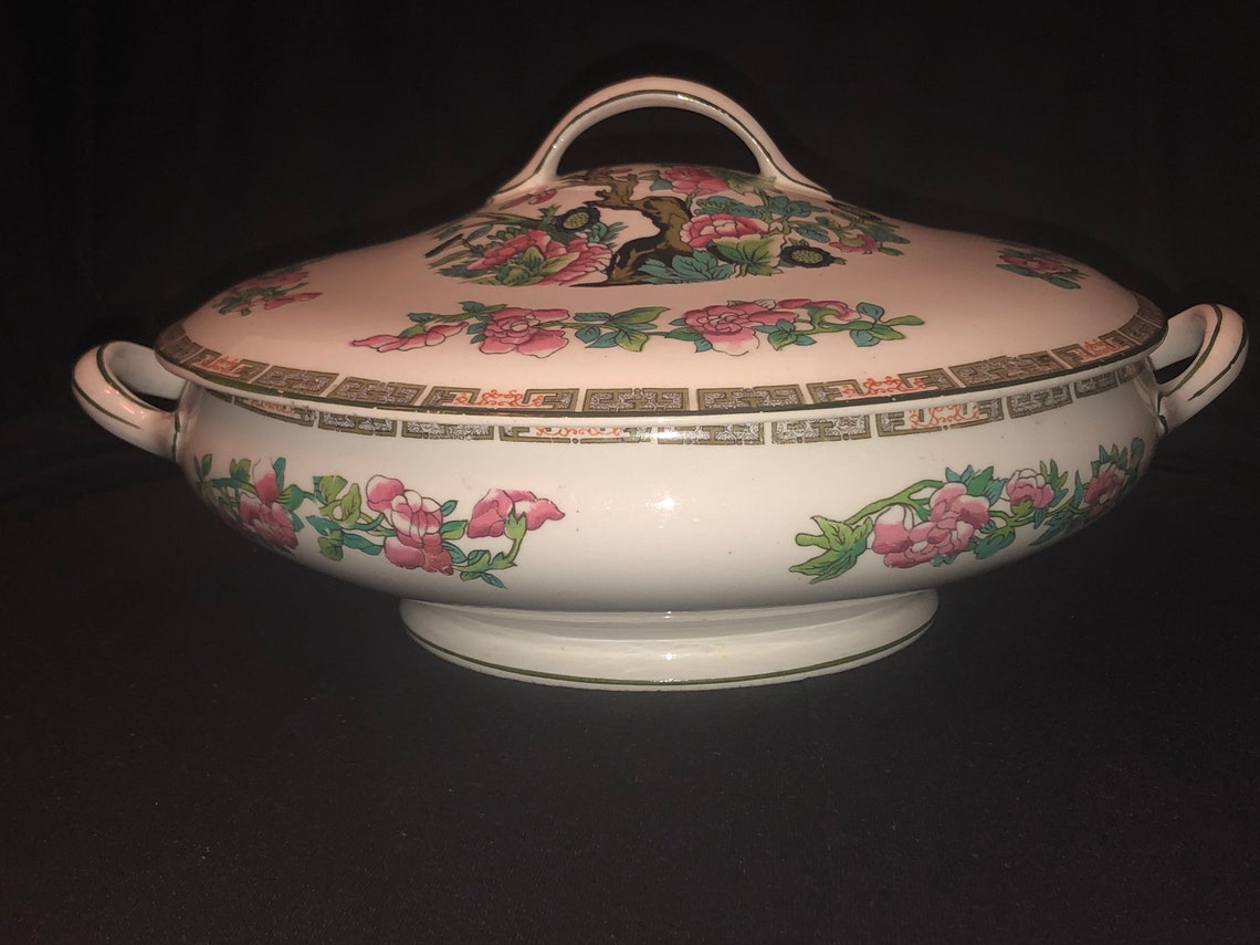Antique John Maddock & Sons England Royal Vitreous Covered Vegetable - Etsy