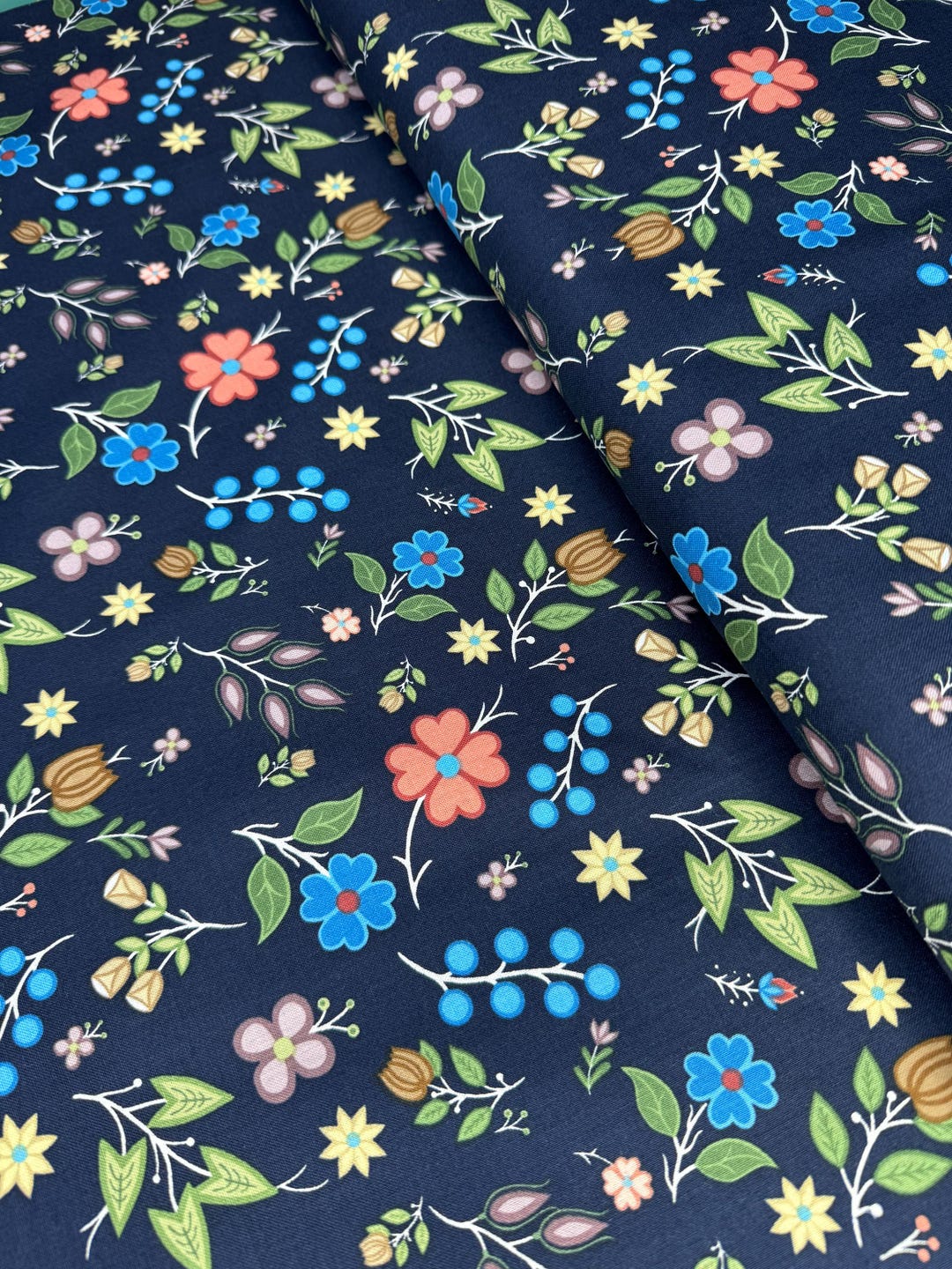 Shannon Gustafson Native Floral Fabric 100% Cotton - Etsy