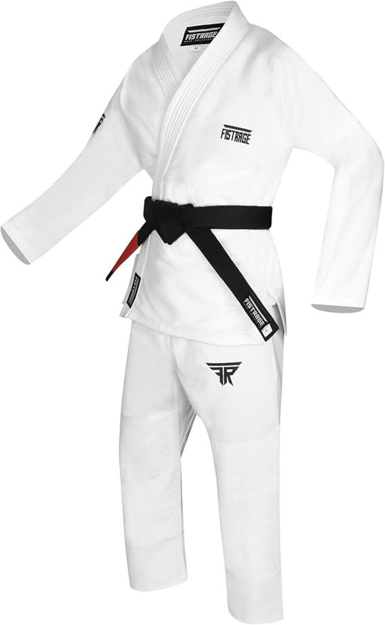 Jiu Jitsu Gi Patch BJJ Brazilian for Men & Women MMA Uniform With Belt ...