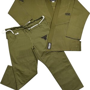 Jiu Jitsu Gi Patch BJJ Brazilian for Men & Women MMA Uniform With Belt ...