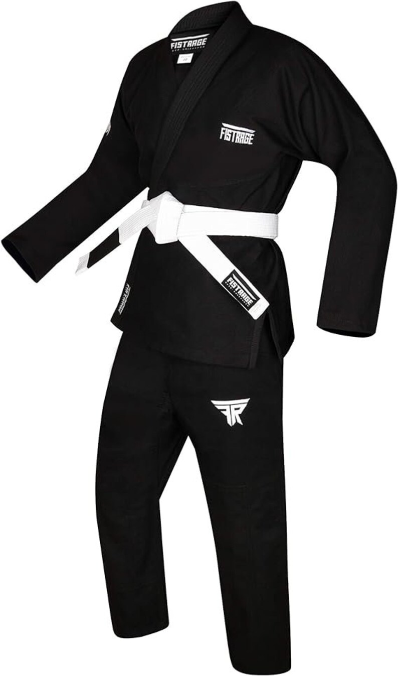 Jiu Jitsu Gi Patch BJJ Brazilian for Men & Women MMA Uniform With Belt ...