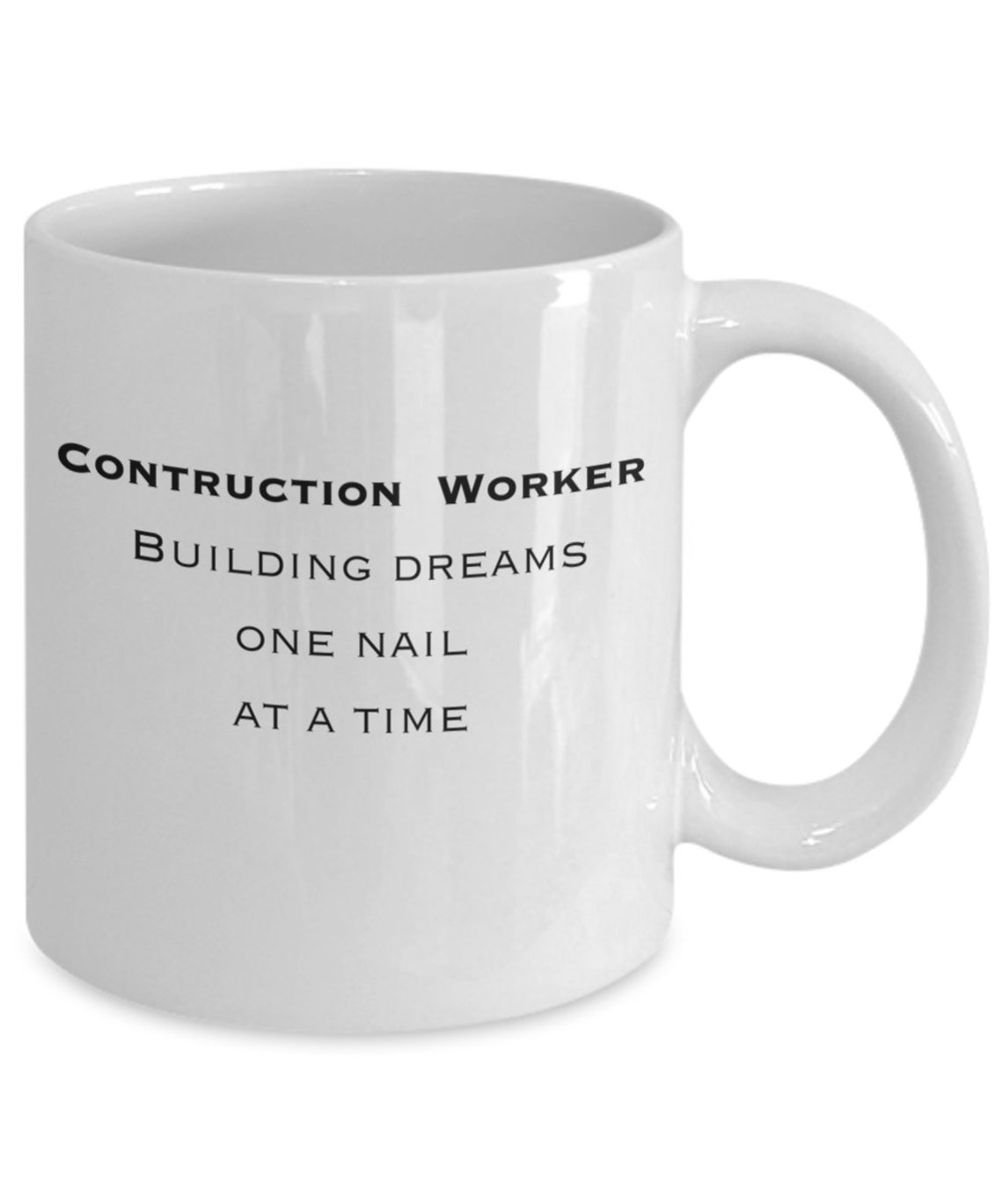 Construction Worker Mug, Builder Gift, Construction Gift, Hard Hat Mug ...