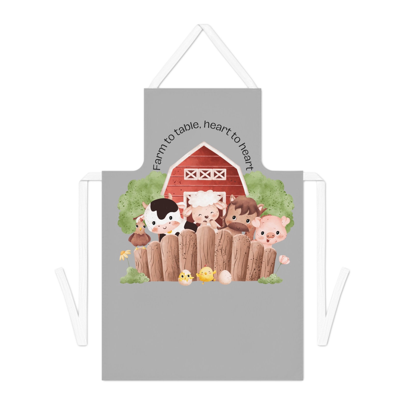 Farm Animal Apron, Farming Apron, Homesteading Apron, Gift for Baker ...