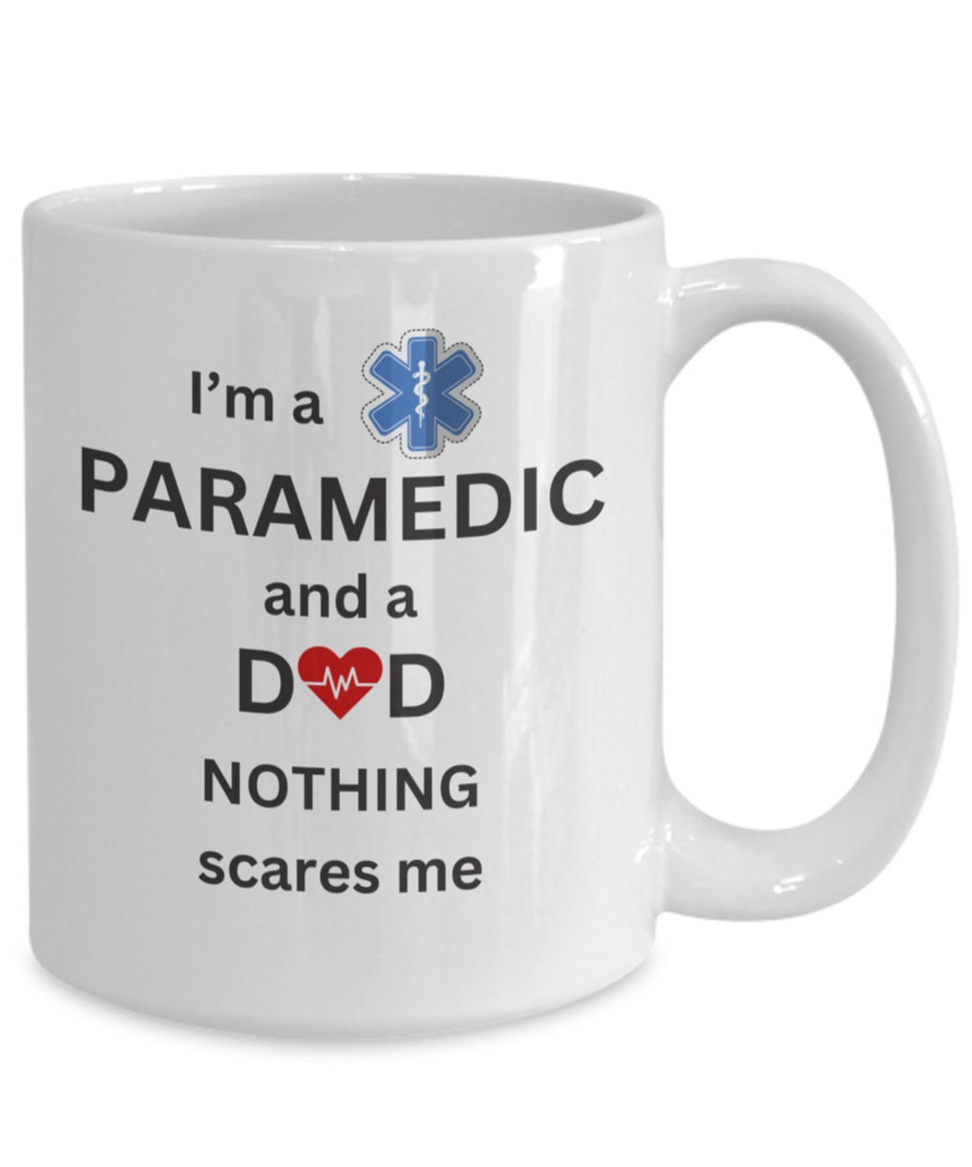 Paramedic Gift, Dad Gift, Paramedic Mug, Fathers Day Gift, Emergency ...