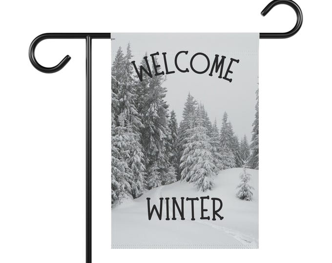 Winter Wonderland Small Garden Flag Festive Outdoor Decor for the ...